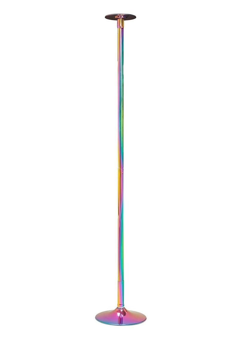 Power Pole Pro Professional Portable Exercise and Dance Spinning Pole ...